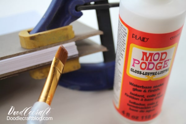 How to Make a Notepad with Mod Podge