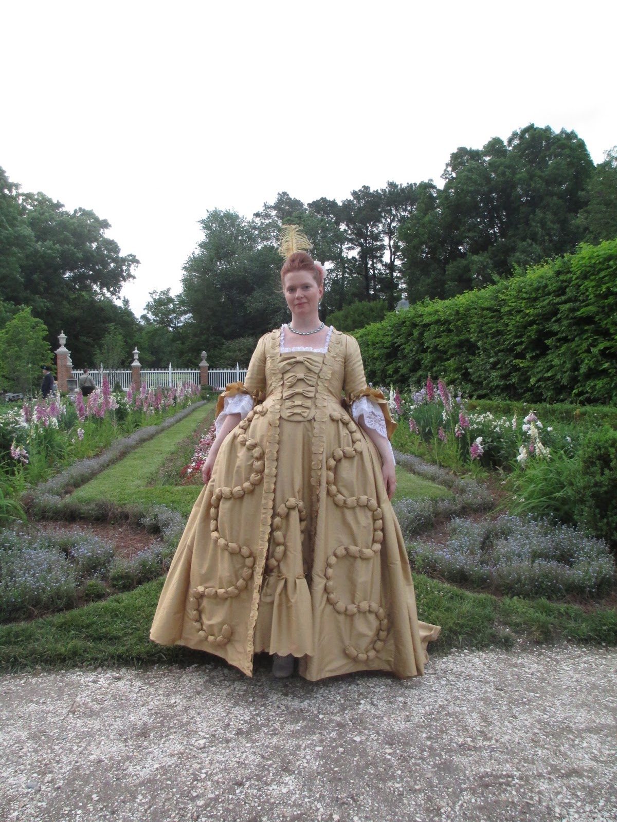 A Sartorial Statement: The Gold Galleon Gown - Finally Complete!