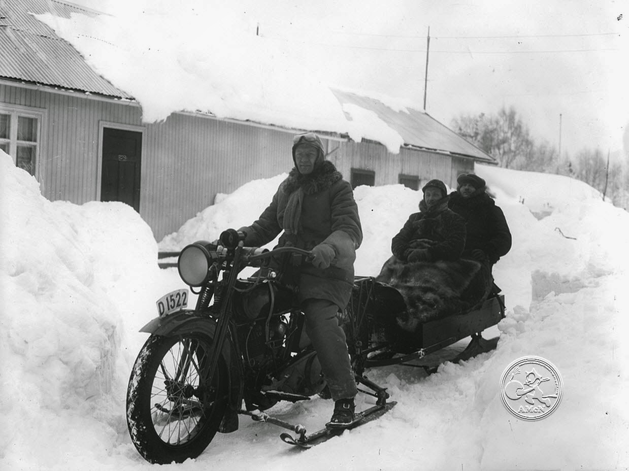 American Motorcycles Norway / Veteran-Mc.com: Winter & snow!