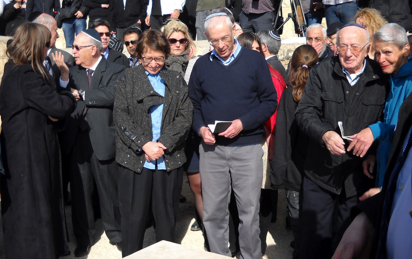 My Right Word: At Menachem Begin's Graveside Memorial