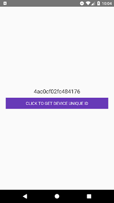 React Native Get Android or iOS Device Unique ID Dynamically | SKPTRICKS
