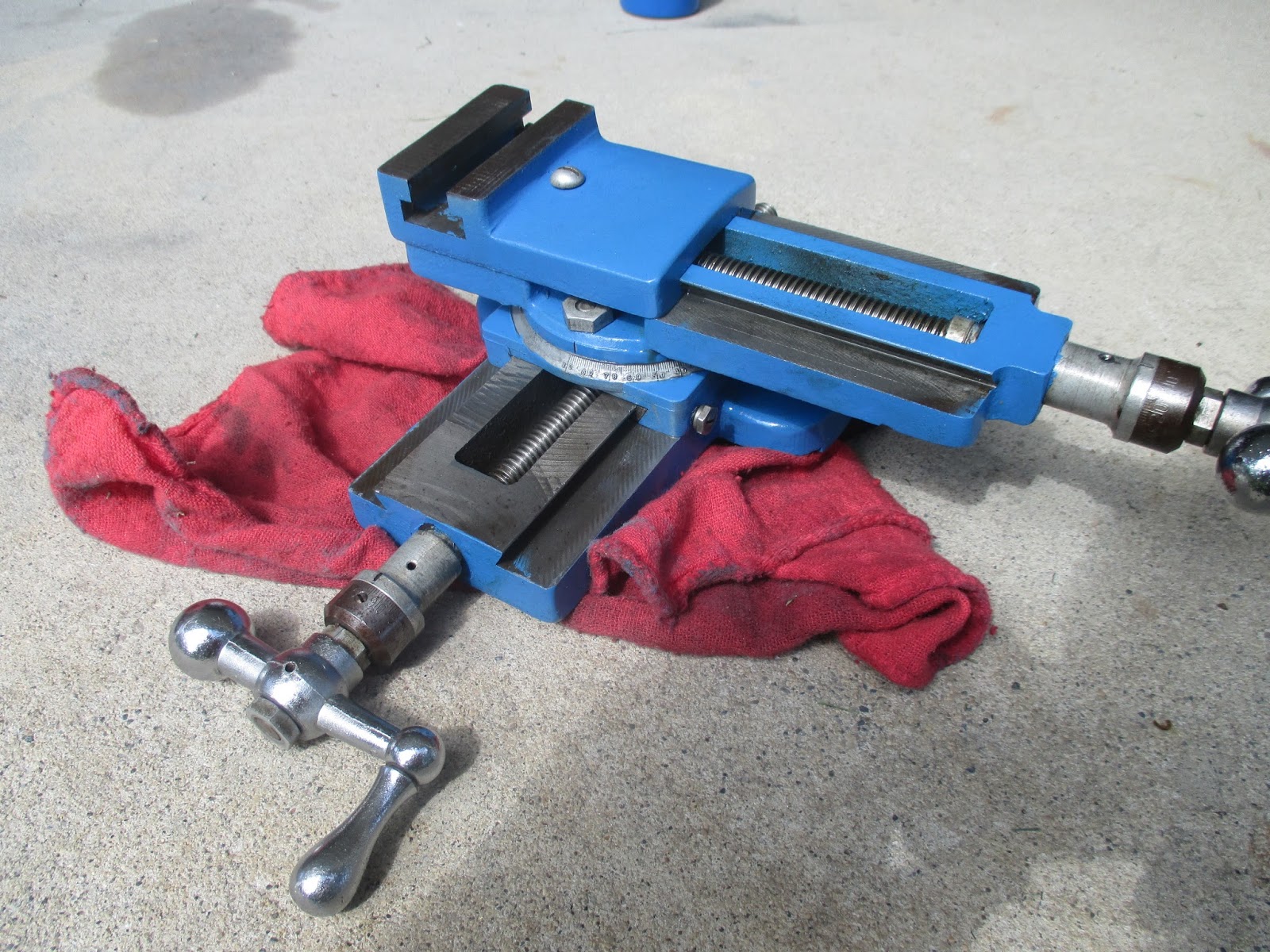 SilverHawk: Lathe Compound Slide Refinished