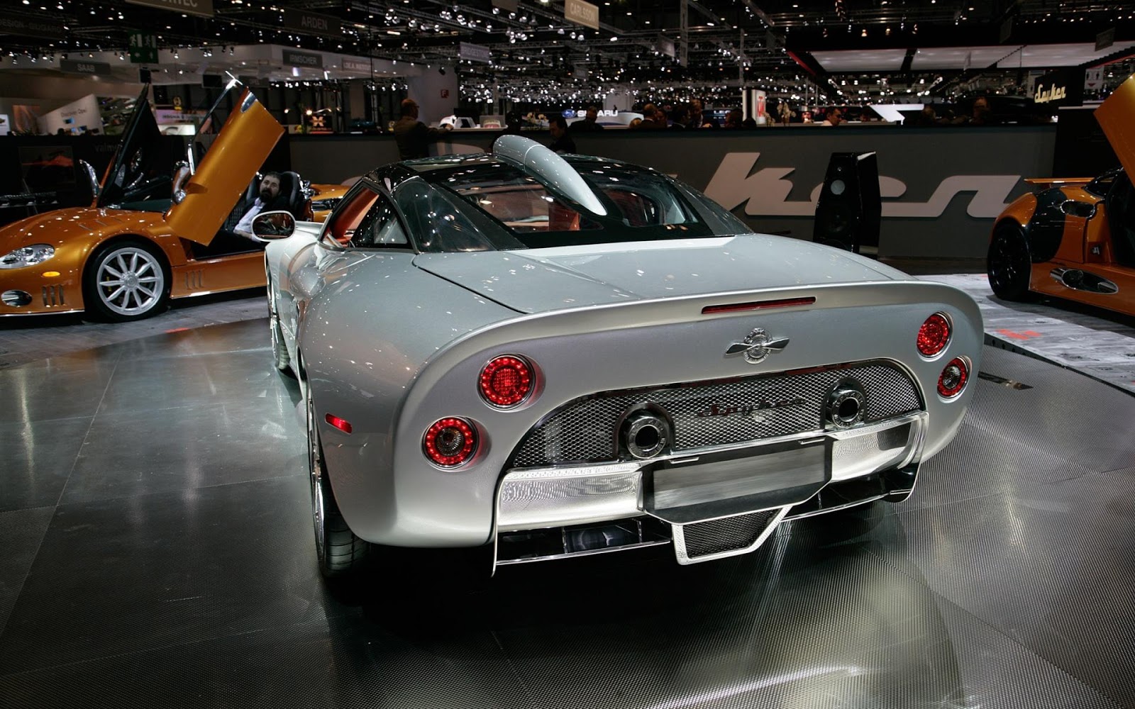 Wallpapers of beautiful cars: Spyker C8 Aileron GT Racer and Geneva ...