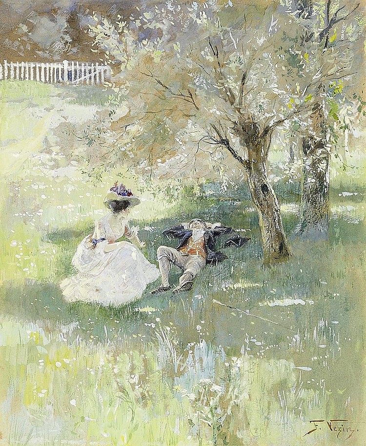 Frederick Vezin (1859-1933) | Tutt'Art@ | Pittura * Scultura * Poesia ...