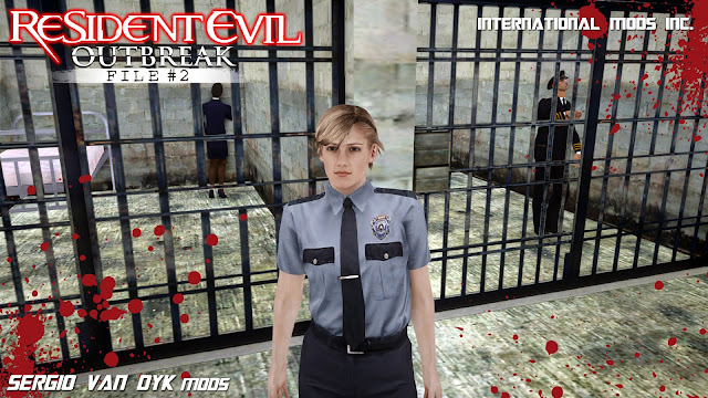 SERGIO_VAN_DYK Mods: Rita Phillips RPD - Resident Evil Outbreak