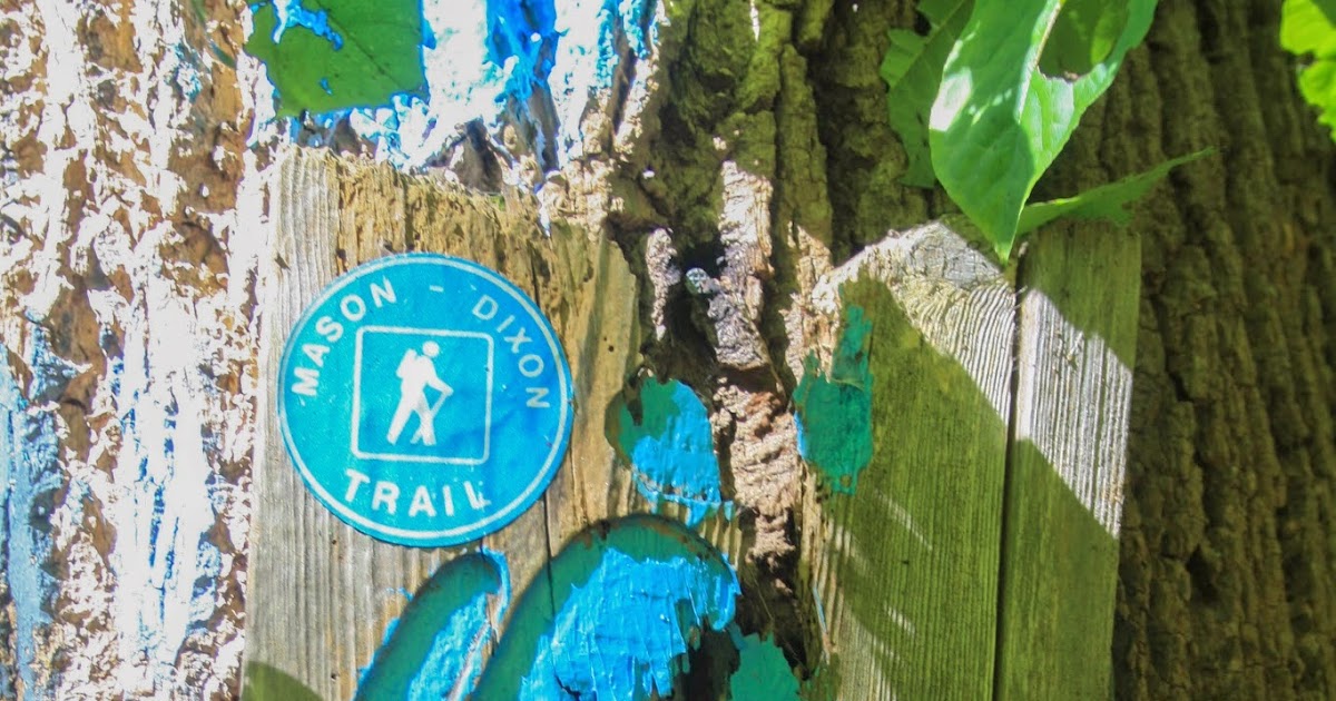 Natural Mid-Atlantic : MD/PA Mason Dixon Trail -Map 6 to Map 5 ...