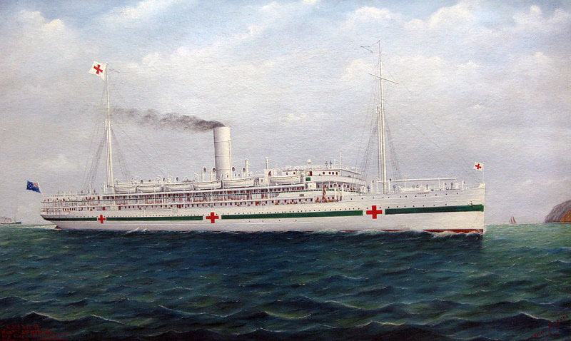 transpress nz: the NZ hospital ship 'Marama' World War 1