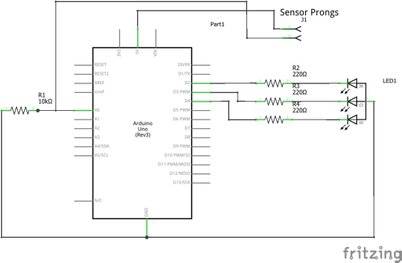 DIY Plant Moisture Sensor