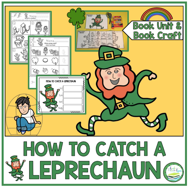 HOW TO CATCH A LEPRECHAUN BOOK UNIT & BOOK CRAFT ~ Book Units by Lynn