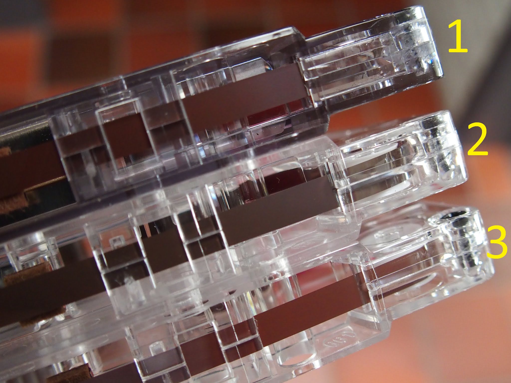 Audiochrome: Cassette tape measurements: Maxell UL, UR, LN, S-LN