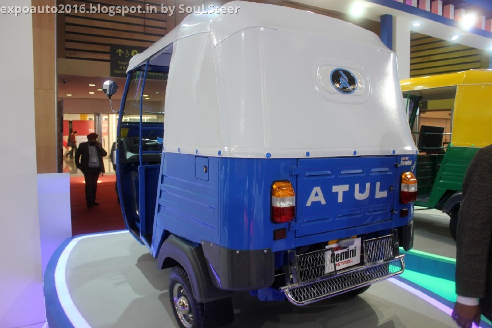 Auto Expo 2016 by SouLSteer: Atul GEM XL-HD, GEM Premium, Gemini Petrol ...