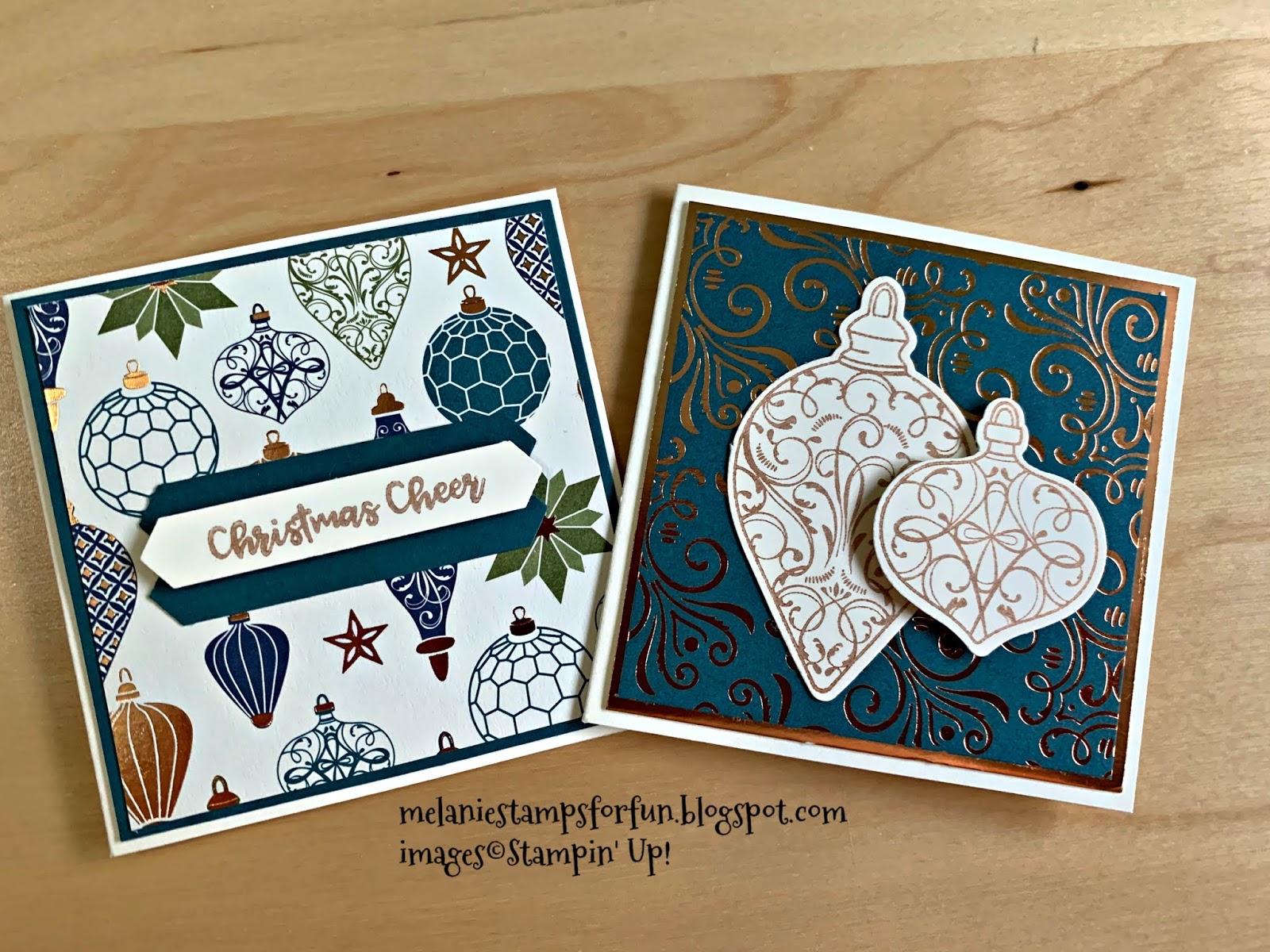 Stamp With Melanie: Brightly Gleaming Card Ideas