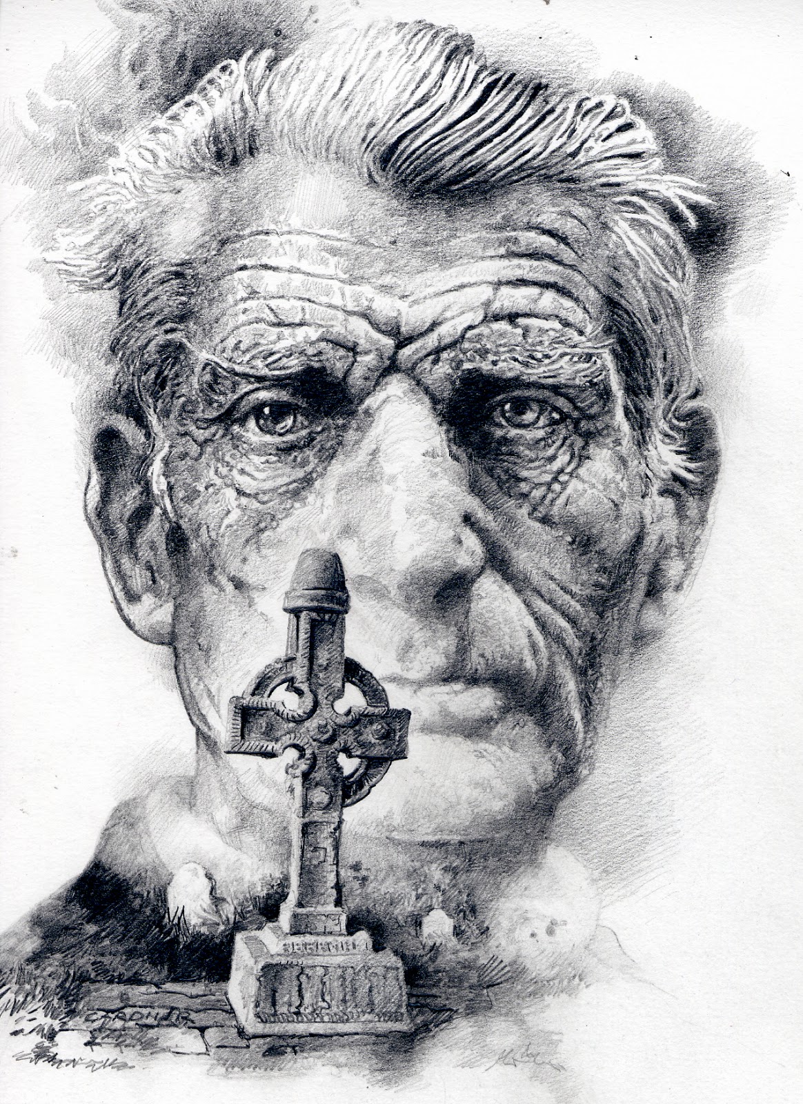 SKETCH OF THE DAY: Samuel Beckett