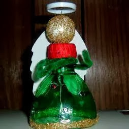 How to Recycle: Recycled Christmas Angel Ornaments