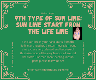 Quick Guide of Sun Line in palmistry: 12 Lines of Fame, Wealth, and ...