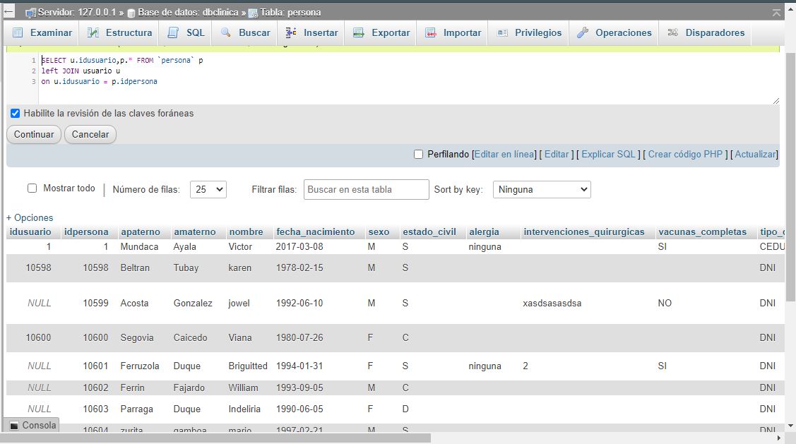 Seleccionar registros de una tabla que no estan en otra tabla MYSQL