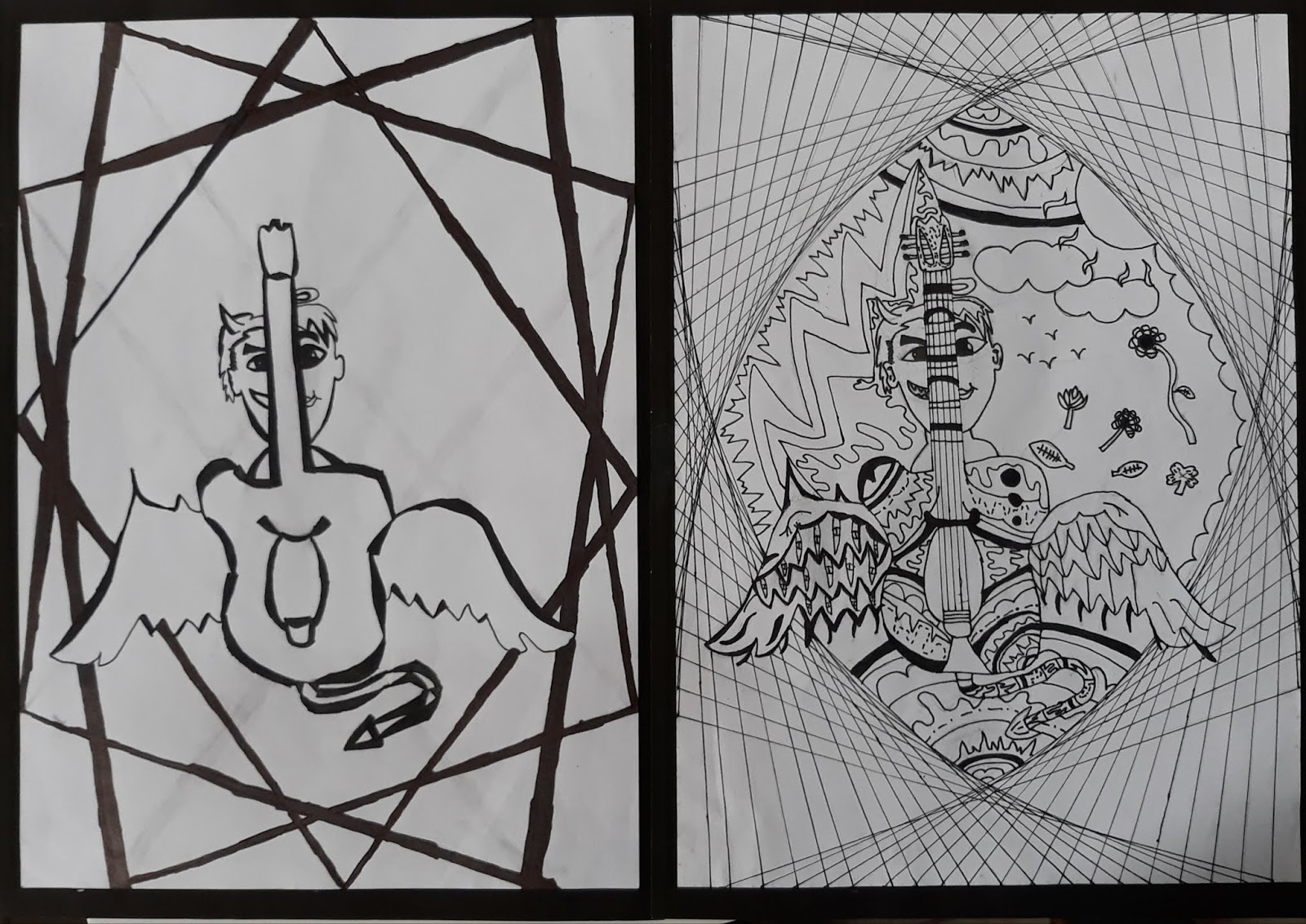 1° C - Ed. Artística (T.P. N° 5: Figura y fondo. Simple y complejo ...