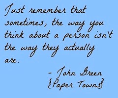Cee Brensan: Quotes from John Green's Paper Towns