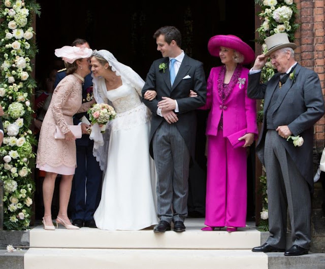 Royal Family Around the World: Princess Alix of Ligne Weds Count ...