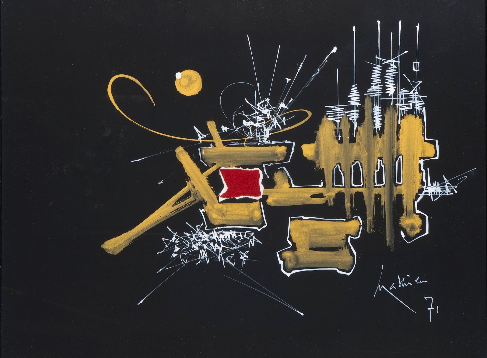 A Born Again Roman: Georges Mathieu, NN