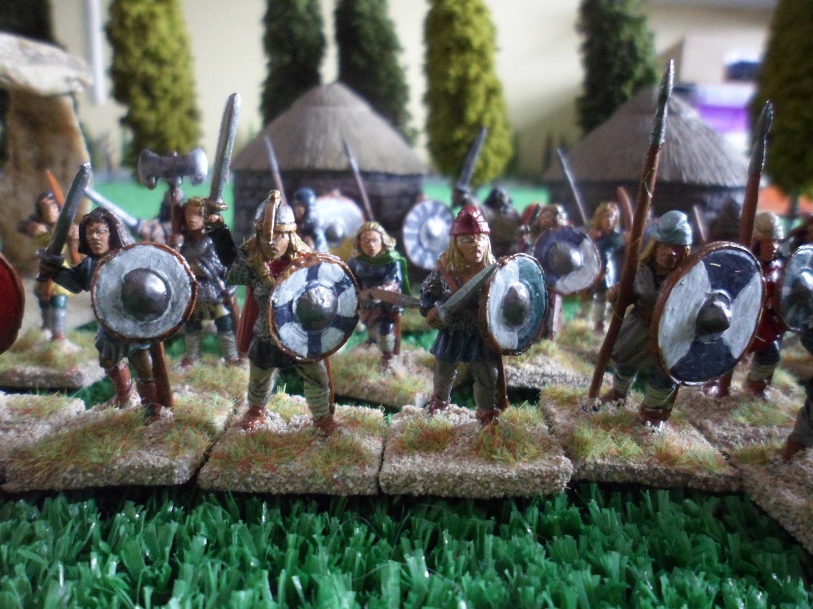 My wargames: 28mm Female Anglo Saxon and Dark age figures