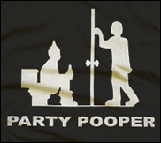 Fisk - Rinópolis: What does Party Pooper mean?