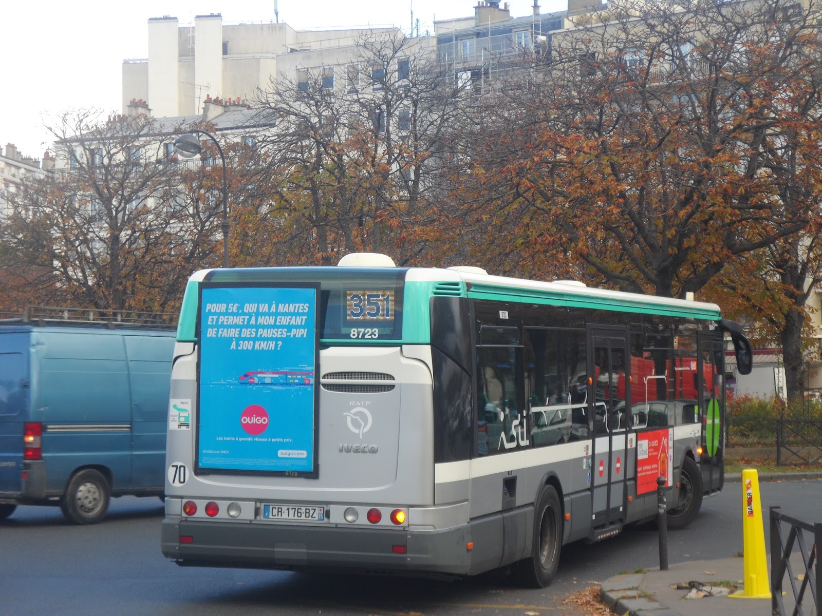 La ligne de bus RATP 351 (Lagny) modernise son parc avec l'arrivée des ...
