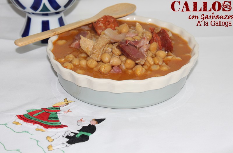 Callos con garbanzos a la Gallega