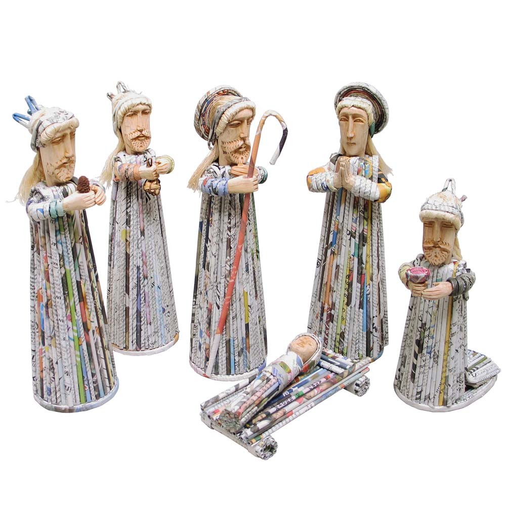 ReMadeSimple: Two Handcrafted Paper Nativity Scenes