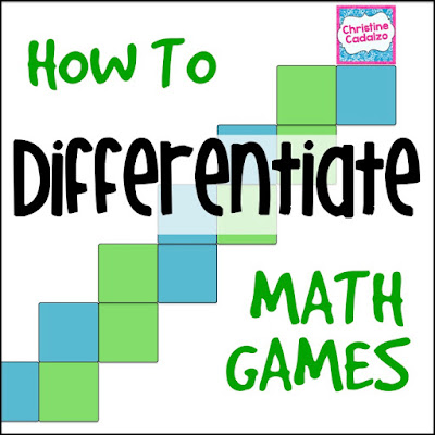 Teach Think Elementary: Differentiating Math Games