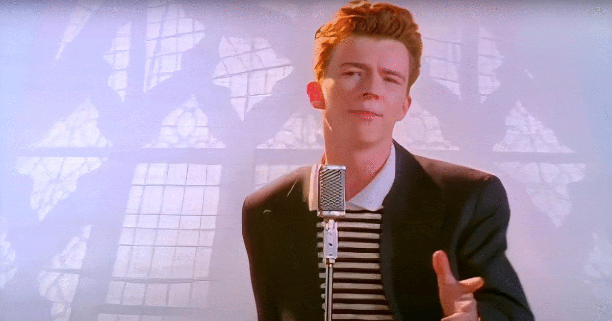 Never Gonna Give You Up a 4K e 60fps | Aberto até de Madrugada
