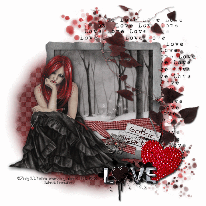 Swheat Creations Tutorials: Gothic Heart