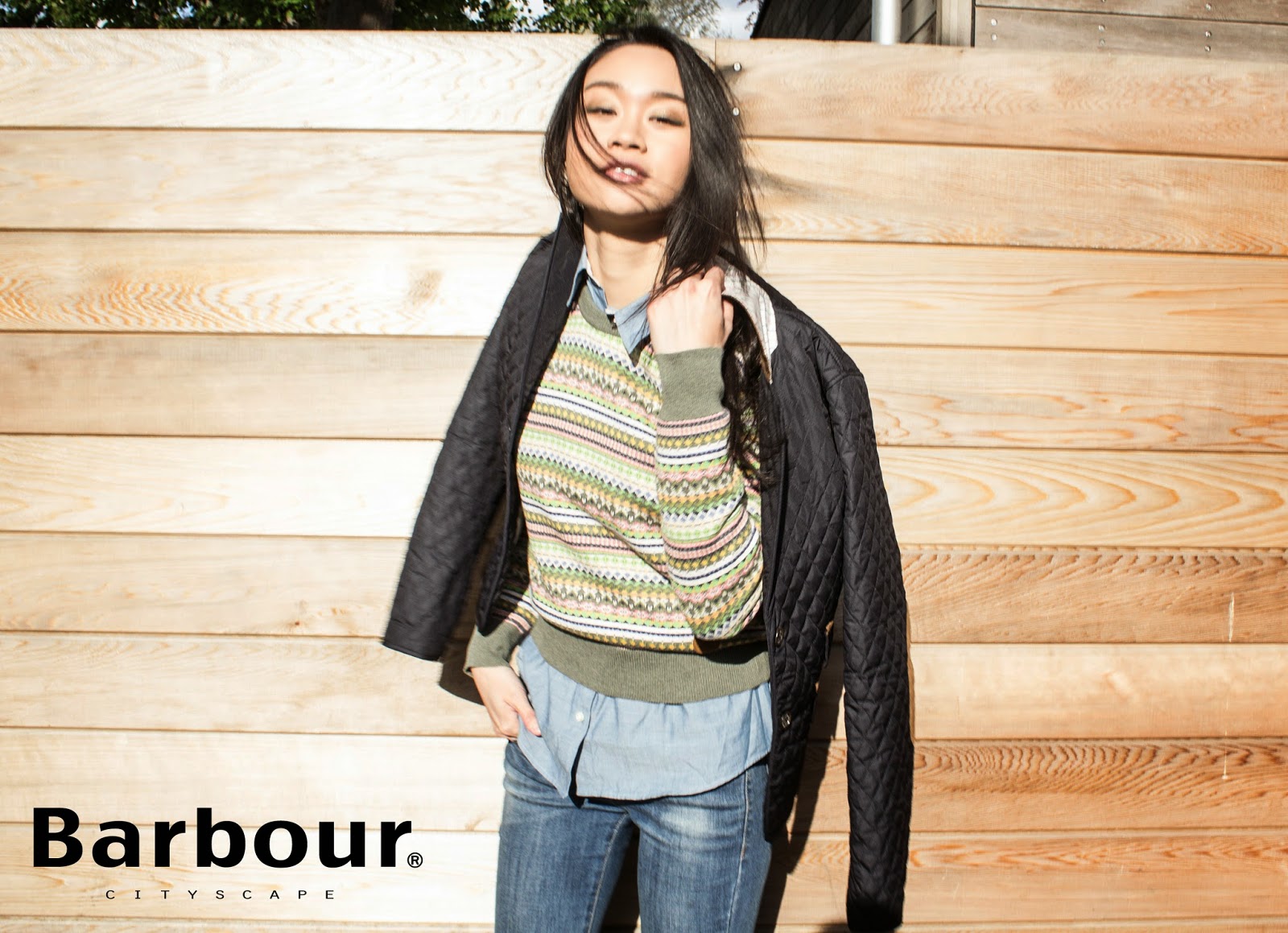 Barbour China Flagship store interior environment