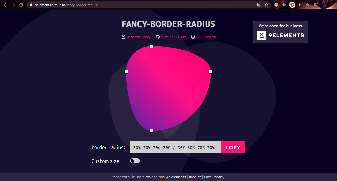 Tutorial Membuat costum border-radius HTML dan CSS