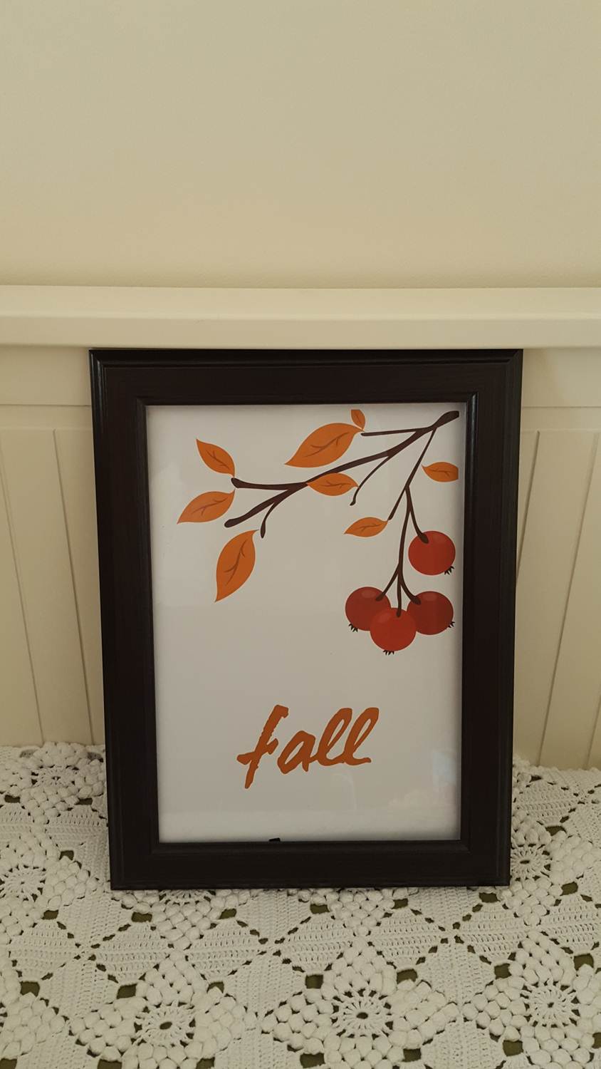 Fall printable decor |Keeping it Real