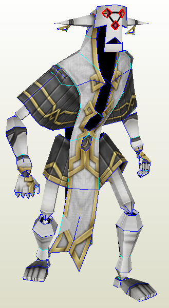 Papercraft - Legend of Zelda Skyward Sword Silent Realm Guardian ...