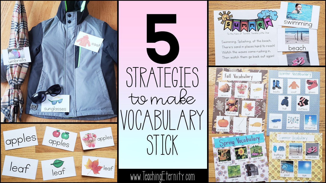 5 Strategies for Making Vocabulary Stick | Teaching Eternity