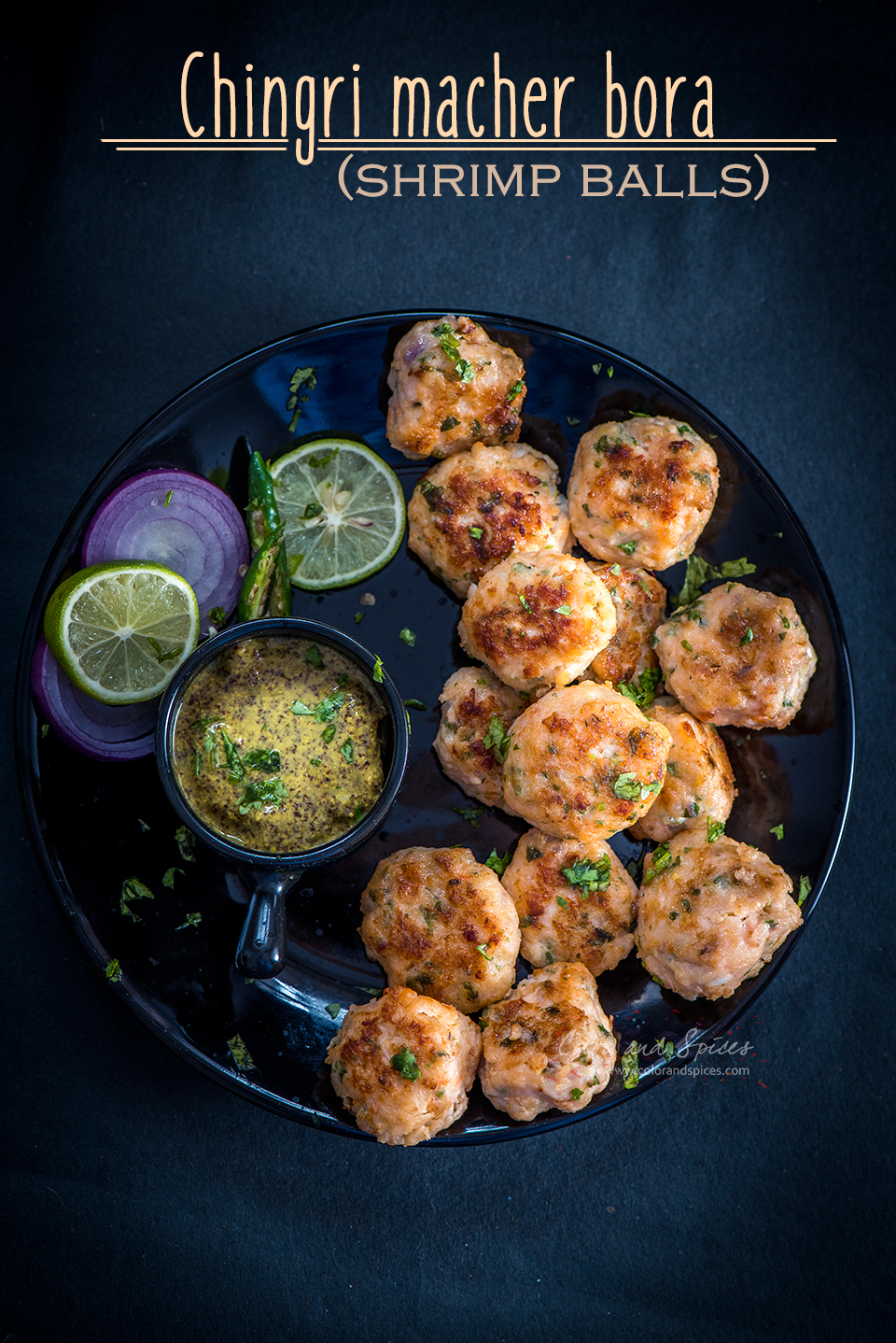 Color and Spices: Chingri macher bora...