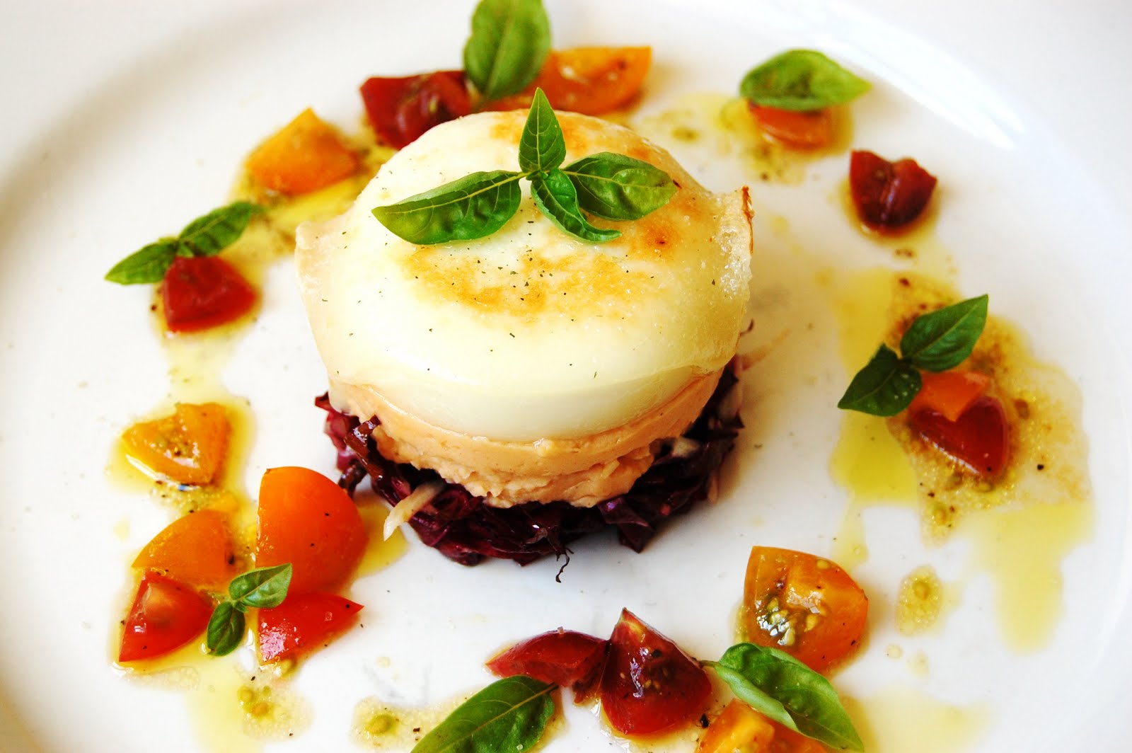 Balconykitchen: Caprino, cannellini e radicchio