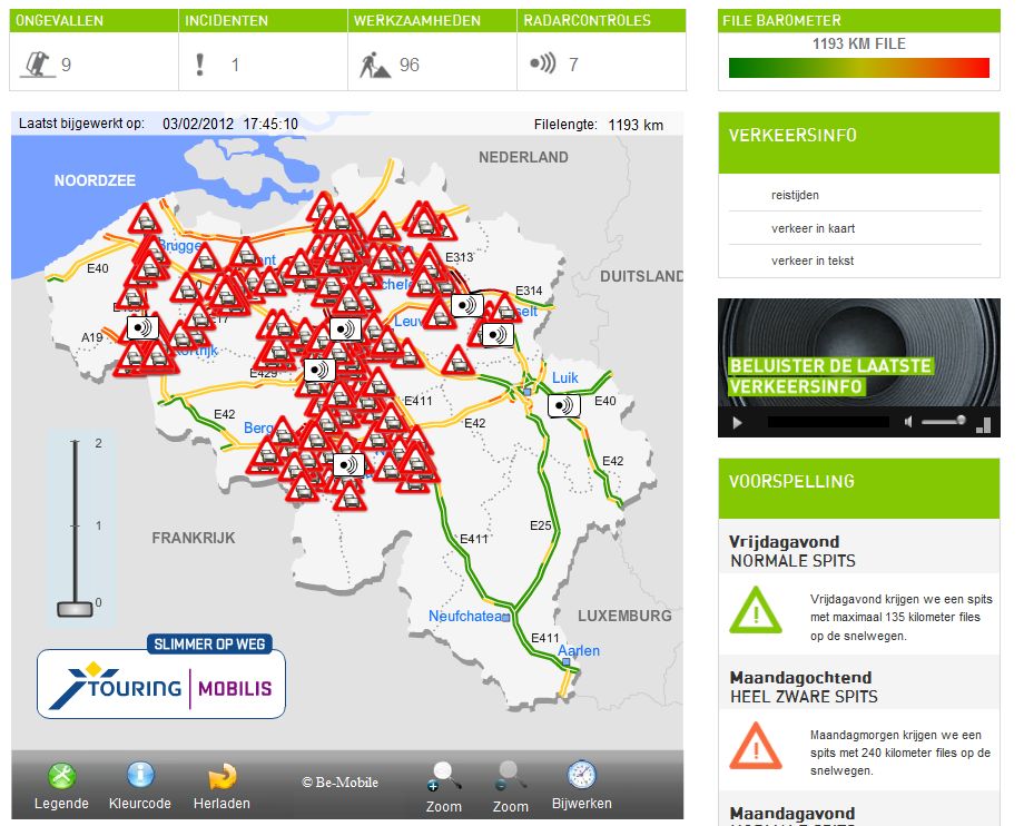 B.V.L.G.: Verkeersinformatie