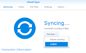 DiscoverThat - Journal: Synology Cloud Sync Issues