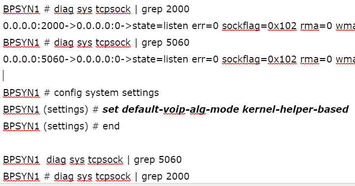 Ken Felix Security Blog: HOWTO close ports 2000 and 5060 on Fortigates