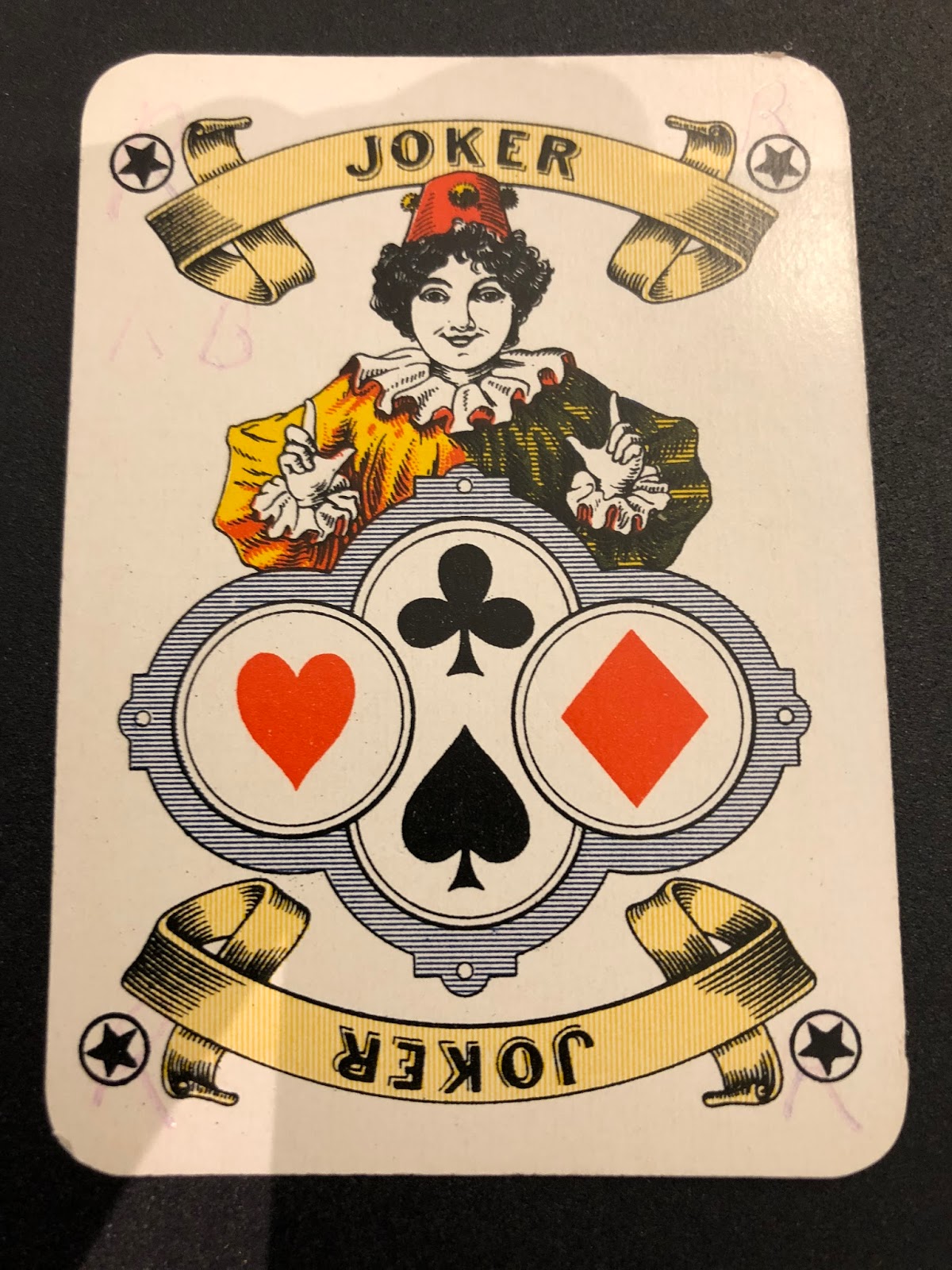 Amused by Jokers am I!: Jokers Featuring Playing Cards