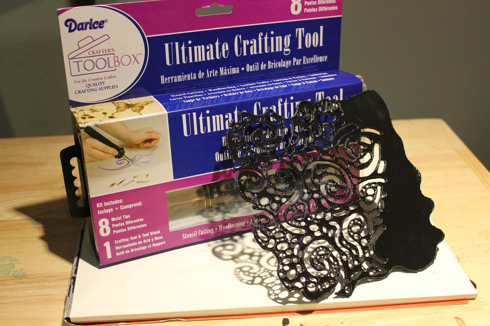 CAROL NELSON FINE ART BLOG: A new toy - Darice Crafting Tool