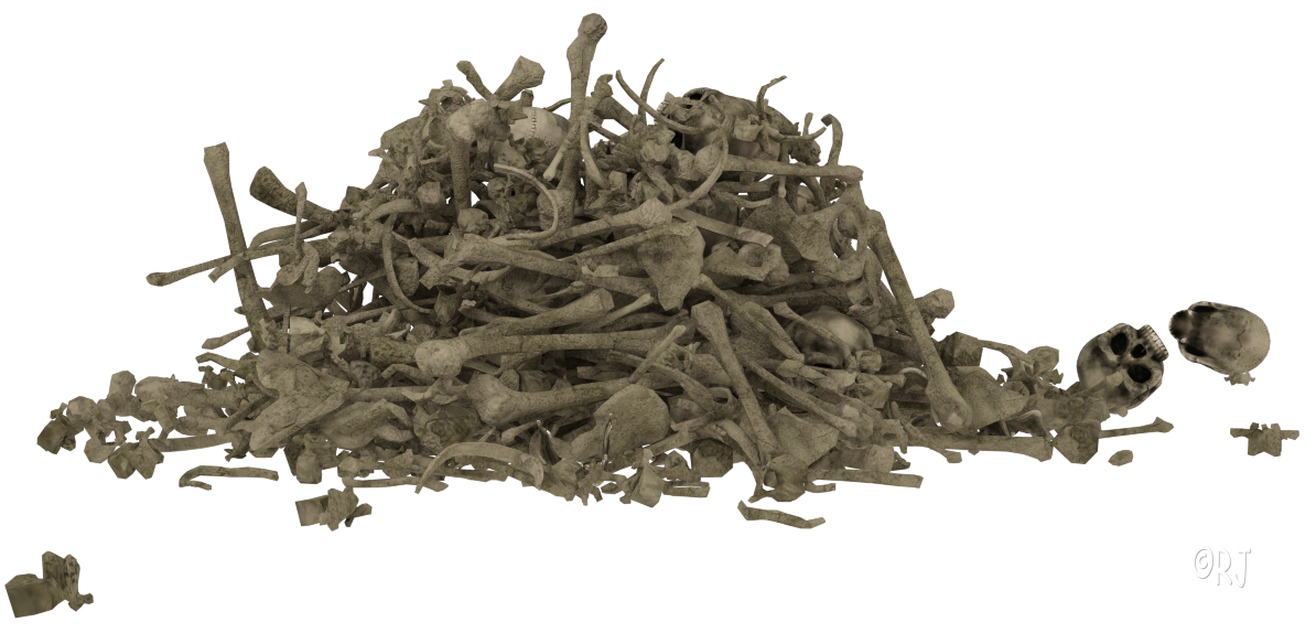 RJs Bits Bobs Props & Pieces: Bone Piles