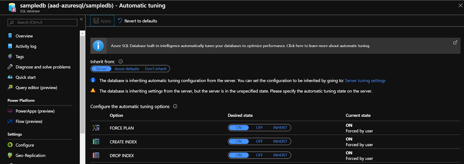 Anupama Natarajan: Data Platform Tips 18 - Automatic Tuning on Azure ...