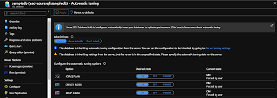 Anupama Natarajan: Data Platform Tips 18 - Automatic Tuning on Azure ...