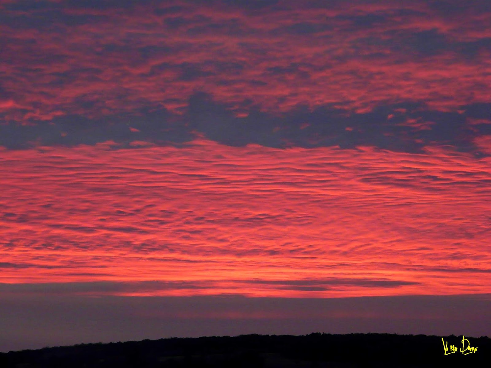 Vu par Doume: Magnifique ciel d'automne..