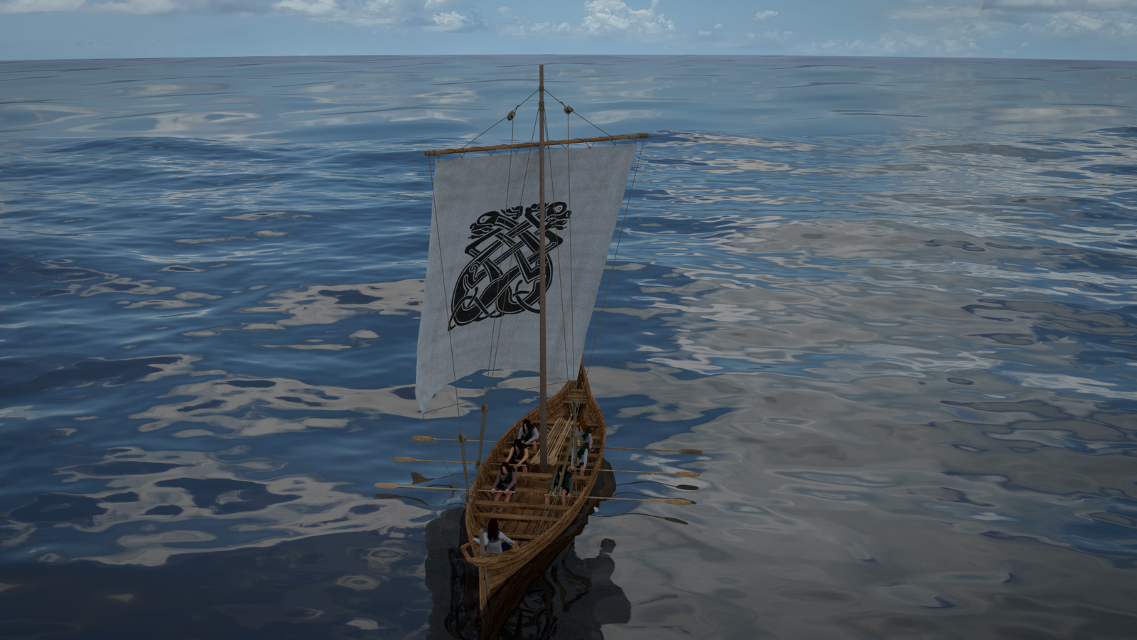 Wee Shuftie 3D Art: Birlinn