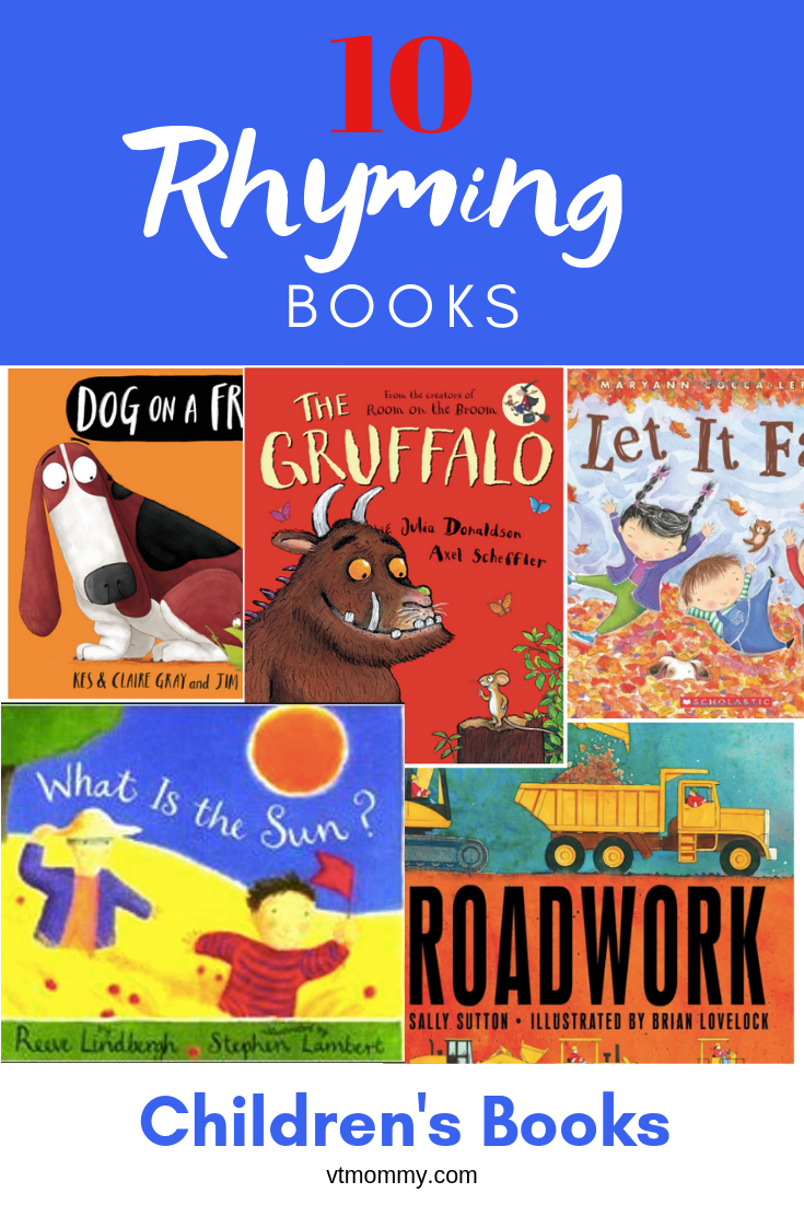 10 Children's Books Using Rhyme - The Learning Lab by Stacey Colegrove
